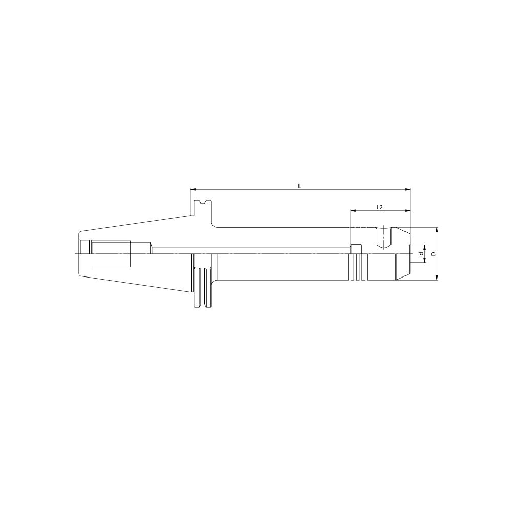 SK 40 Veldon Tutucu (DIN-1835-E) - Toksan Endüstriyel